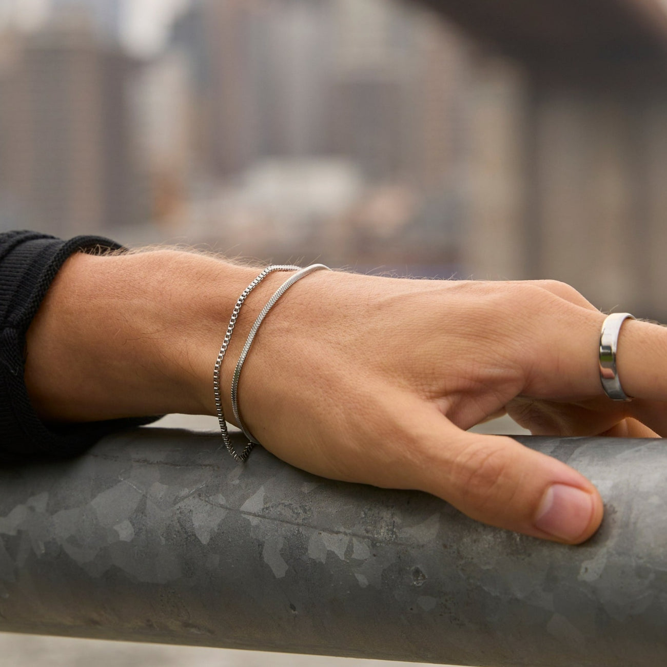 Minimal Box Bracelet