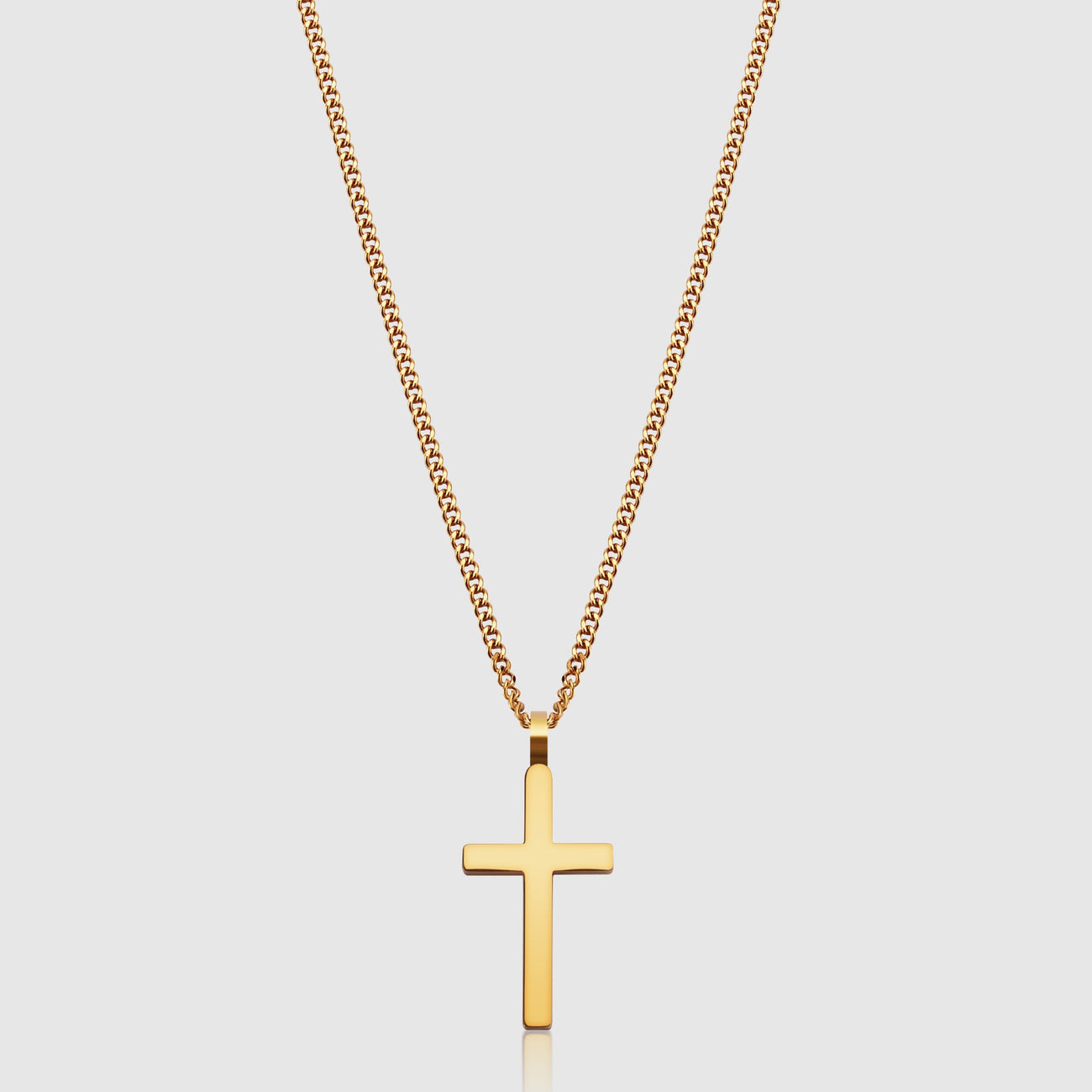 Classic Cross & Curb Chain